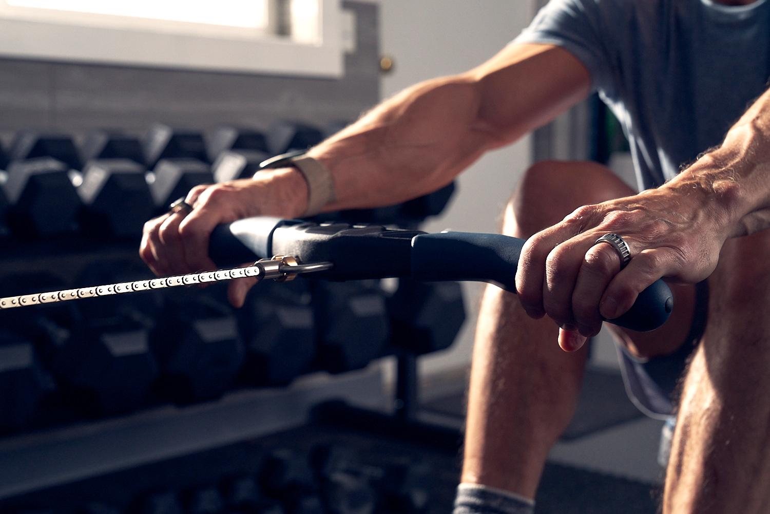 How to Grip the Handle on the Rowing Machine - Rowed to Fitness