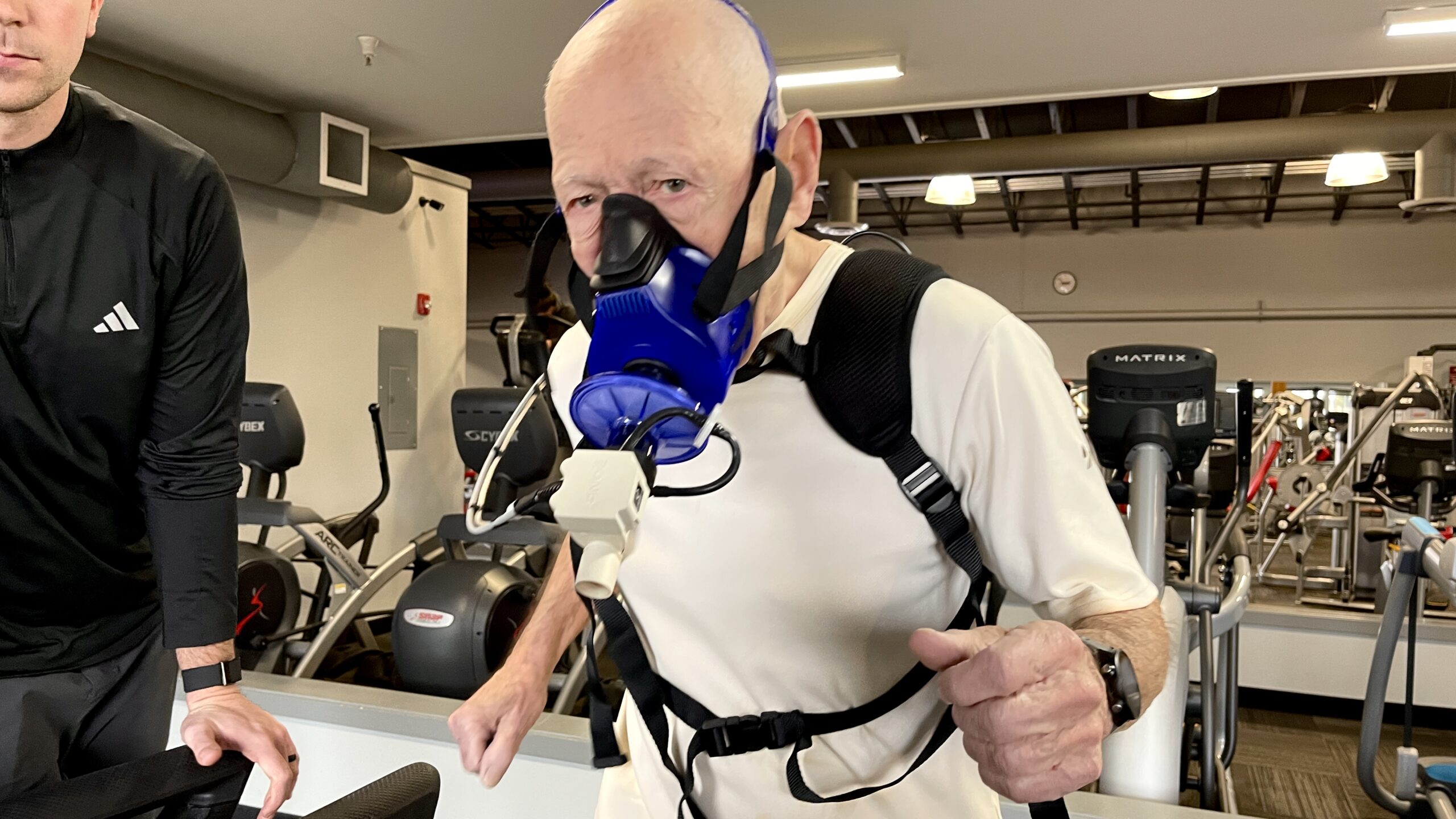 VO2 Max Testing with 90 Year Old Runner Keith Sime of Bend OR